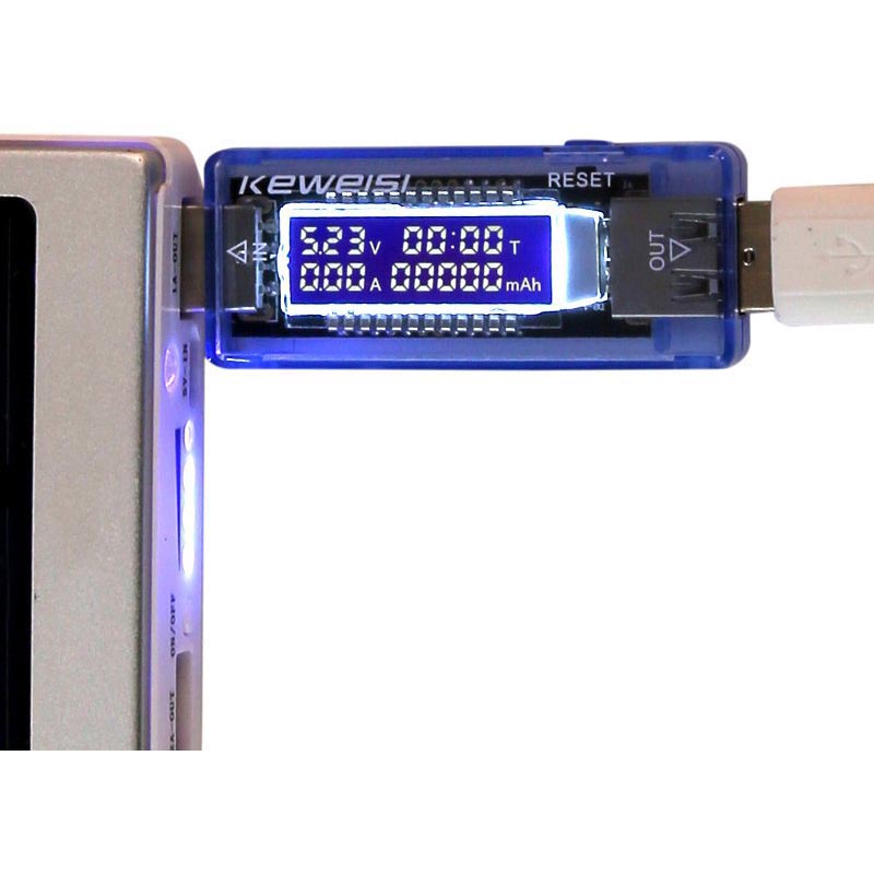 KEWEISI USB Detektor Pengukur Tegangan Voltase dan Baterai Tester - KWS ...