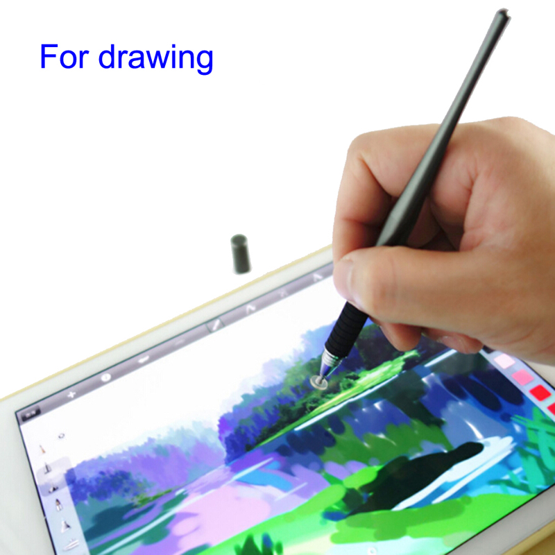 Capacitive Touch Screen Stylus Drawing Pen 2 in 1 - CYX-3604 - Black ...