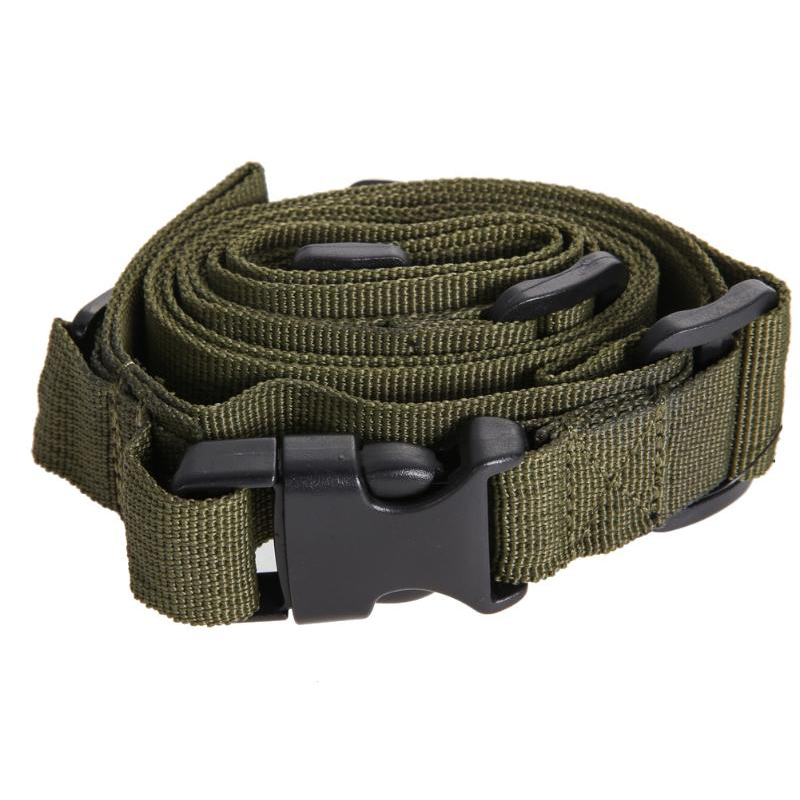 Sling Strap Senjata Airsoft Hunting Belt Tactical Military - Black ...