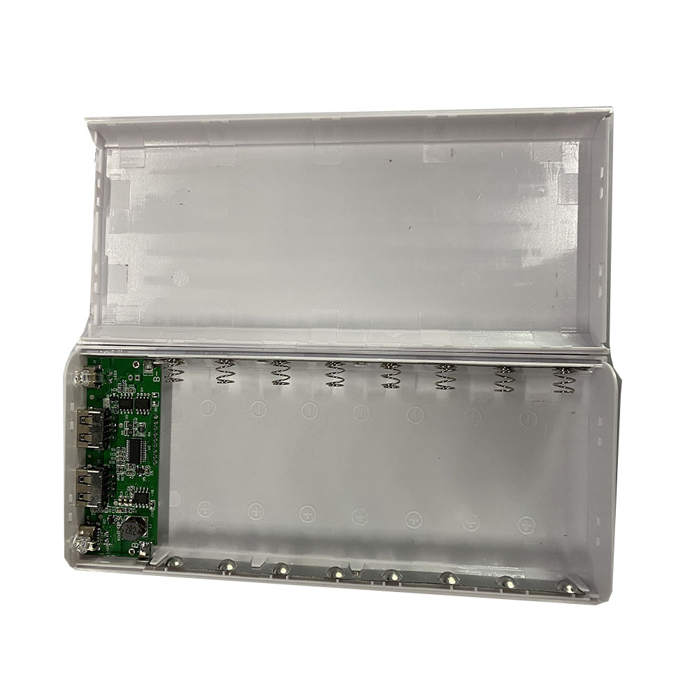 Taffware DIY Power Bank Case USB Type C Dual Output and LCD 8x18650 ...