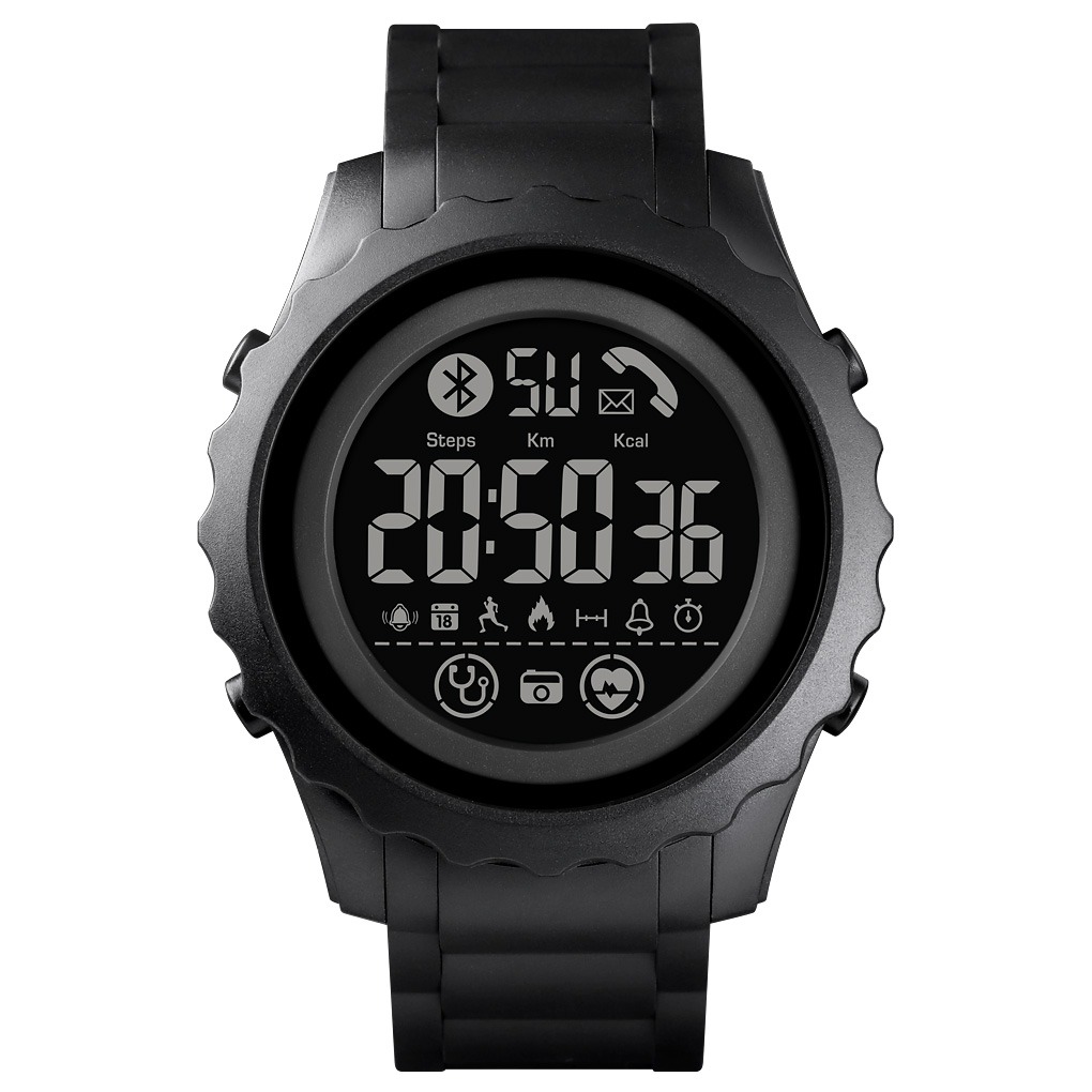 SKMEI Jam Tangan Smartwatch Pria Bluetooth Pedometer Heartrate - 1626 ...