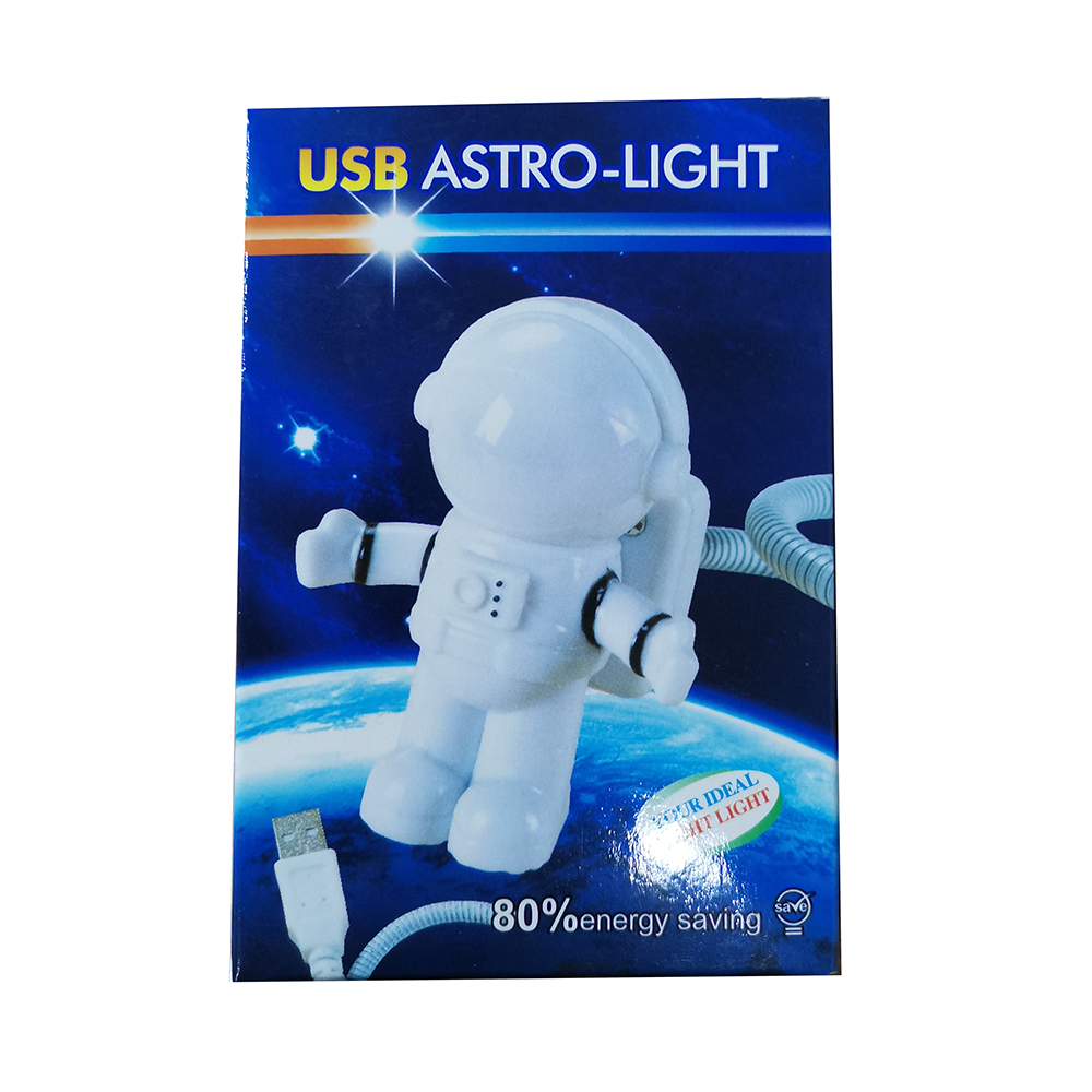 Eshoo Lampu Tidur LED Model Astronaut Night Lamp Cool White USB 5V ...