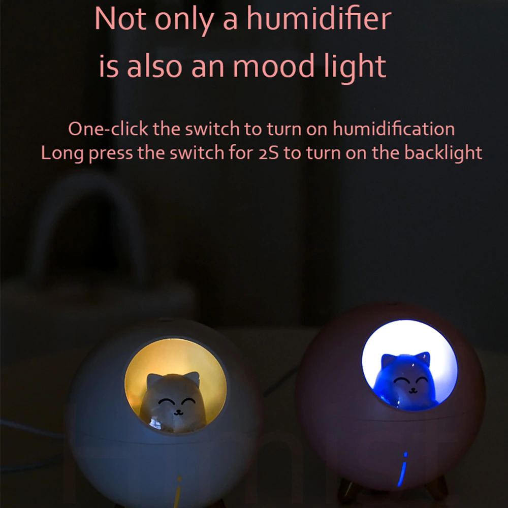 Himist Air Humidifier Ultrasonic Diffuser Desain Lucu 220ml - T20 ...