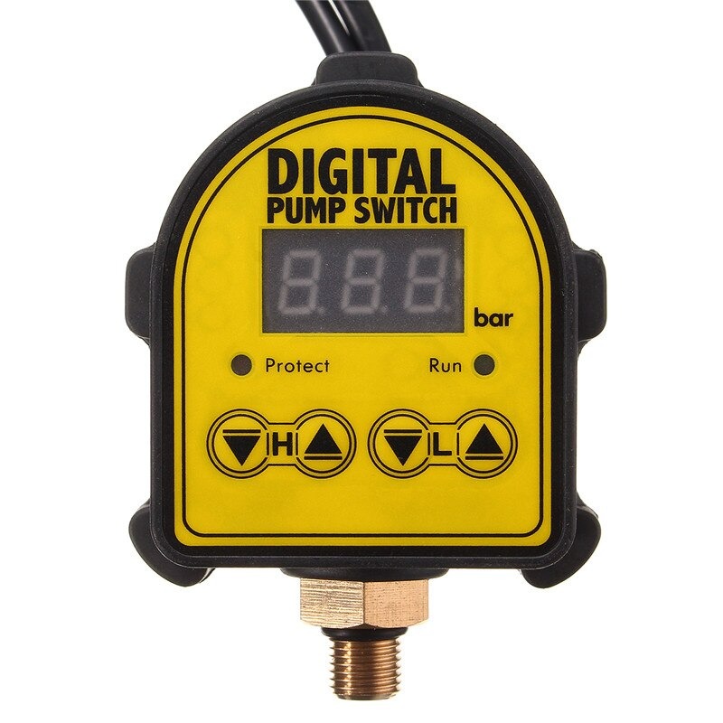 AQUALIN Pengatur Pompa Air Digital Automatic Pump Switch Pressure 220 V ...