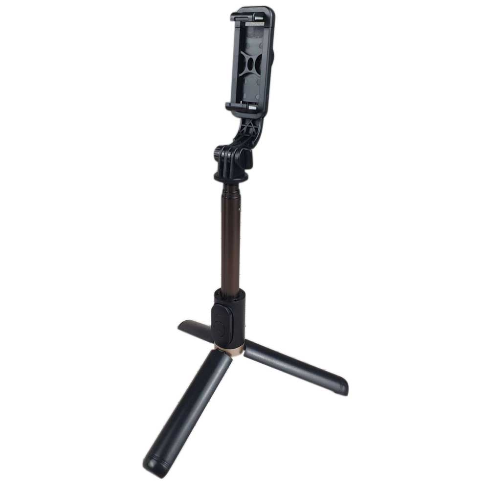 Cool Dier Tongsis Tripod 3in1 Bluetooth Remote Q03 Black
