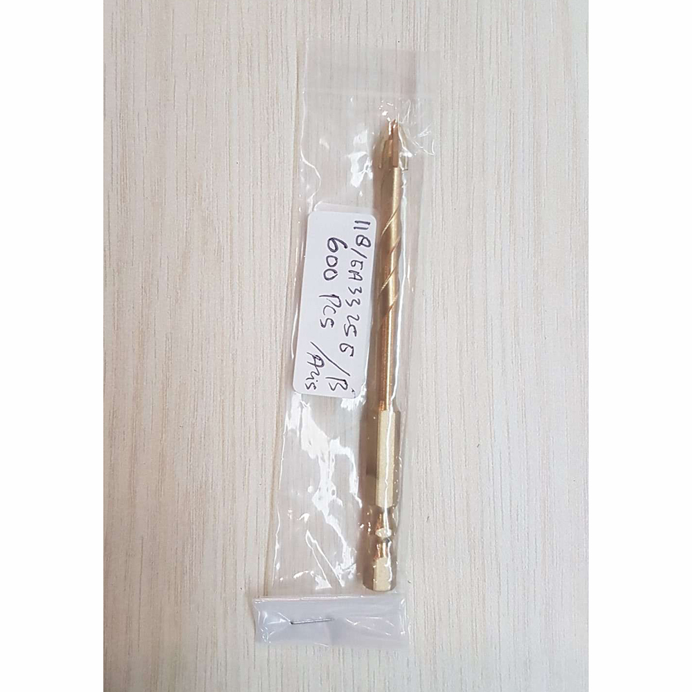 JUSTINLAU Mata Bor Tungsten Carbide Cross Hex Tile Drill Bit 8mm - FM3 ...