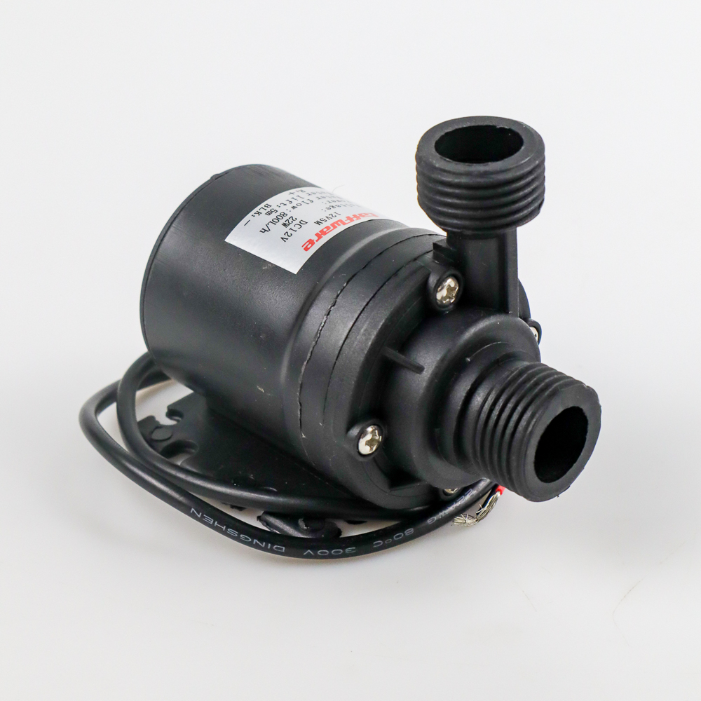 Taffware Pompa Air Aquarium Ikan Submersible Pump 12V 22W - 12V5M ...