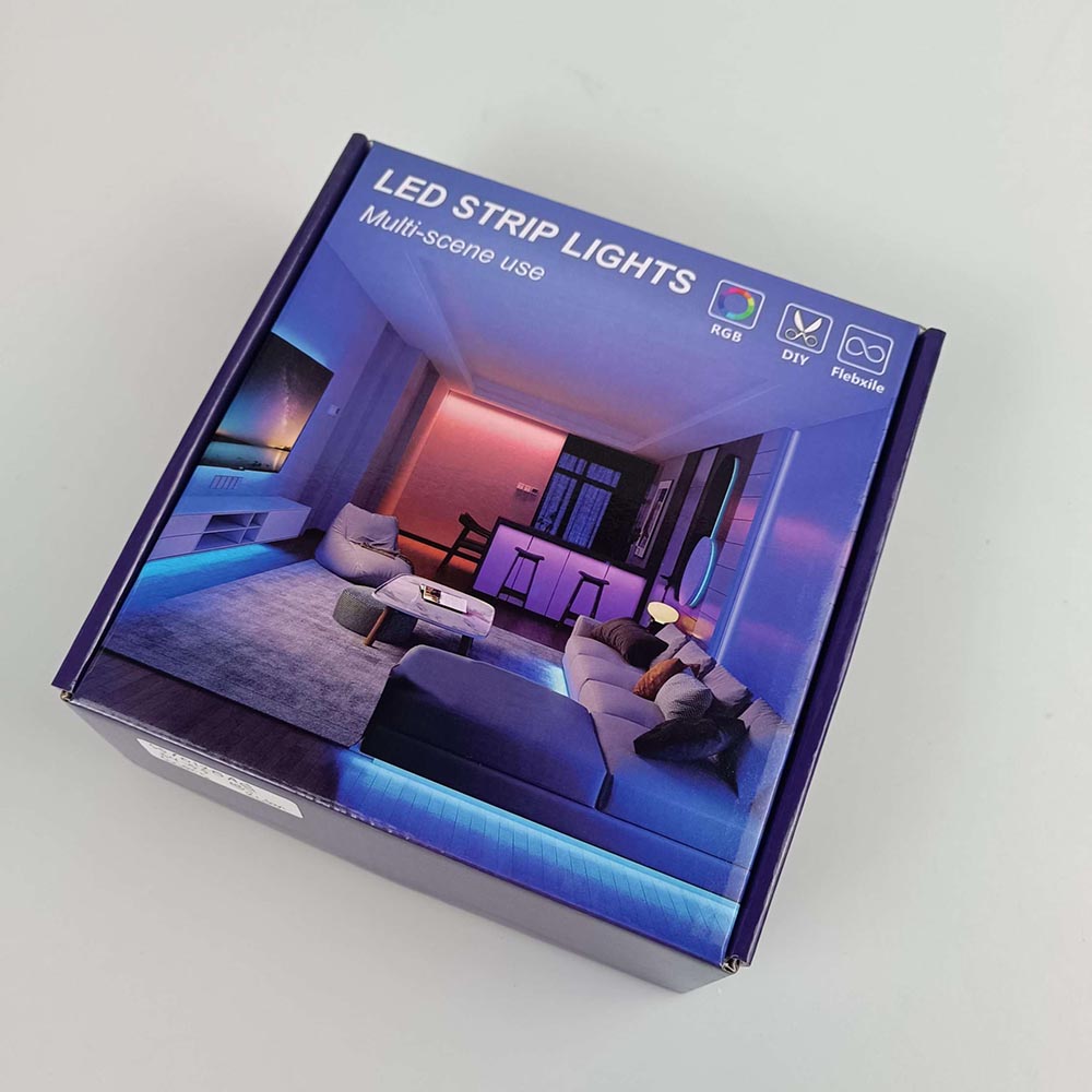 Duoco Lampu LED Strip Flexible RGB 2835 5M with Smart App + Remote ...