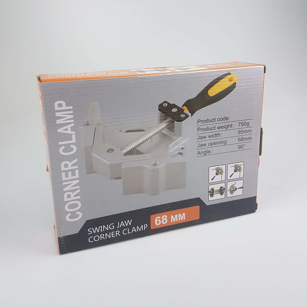 HIFESON Corner Clamp Penjepit Sudut Frame Kaca Kayu Angle 90 Derajat ...