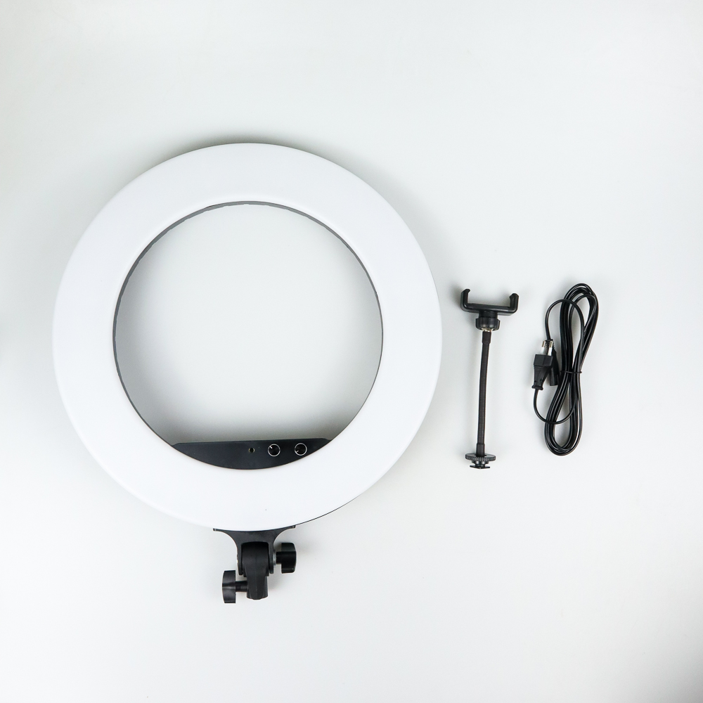 TaffSTUDIO Lampu Halo Ring Light LED Kamera DSLR Smartphone 18 Inch ...