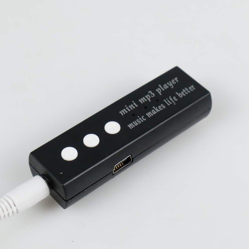 DAONO Wonderful Clip Mini MP3 Player - ZHKUBDL - Black