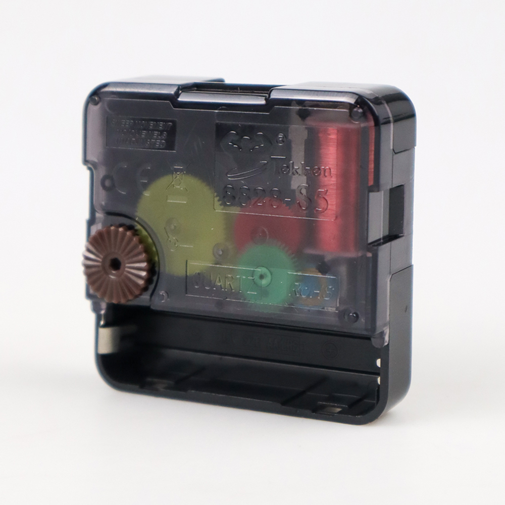 Tekken Mesin Jam Dinding DIY Quartz Silent Movement - 8828-S5 - Black ...