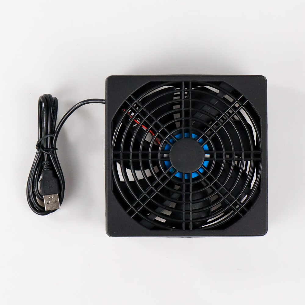 SXDOOL Router Fan Cooler Cooling Case DIY USB 120mm - SX120 - Black ...