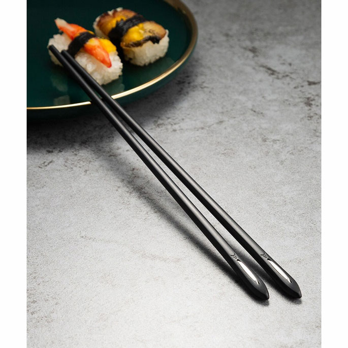 KANGJUNWEISHI Alat Makan Sumpit Japanese Style Chopstick 5 Pasang ...