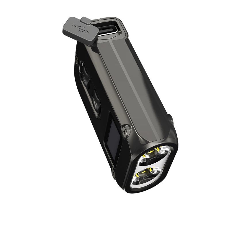 NITECORE Senter LED Keychain Light 500Lm with OLED Display - TINI2-SS ...