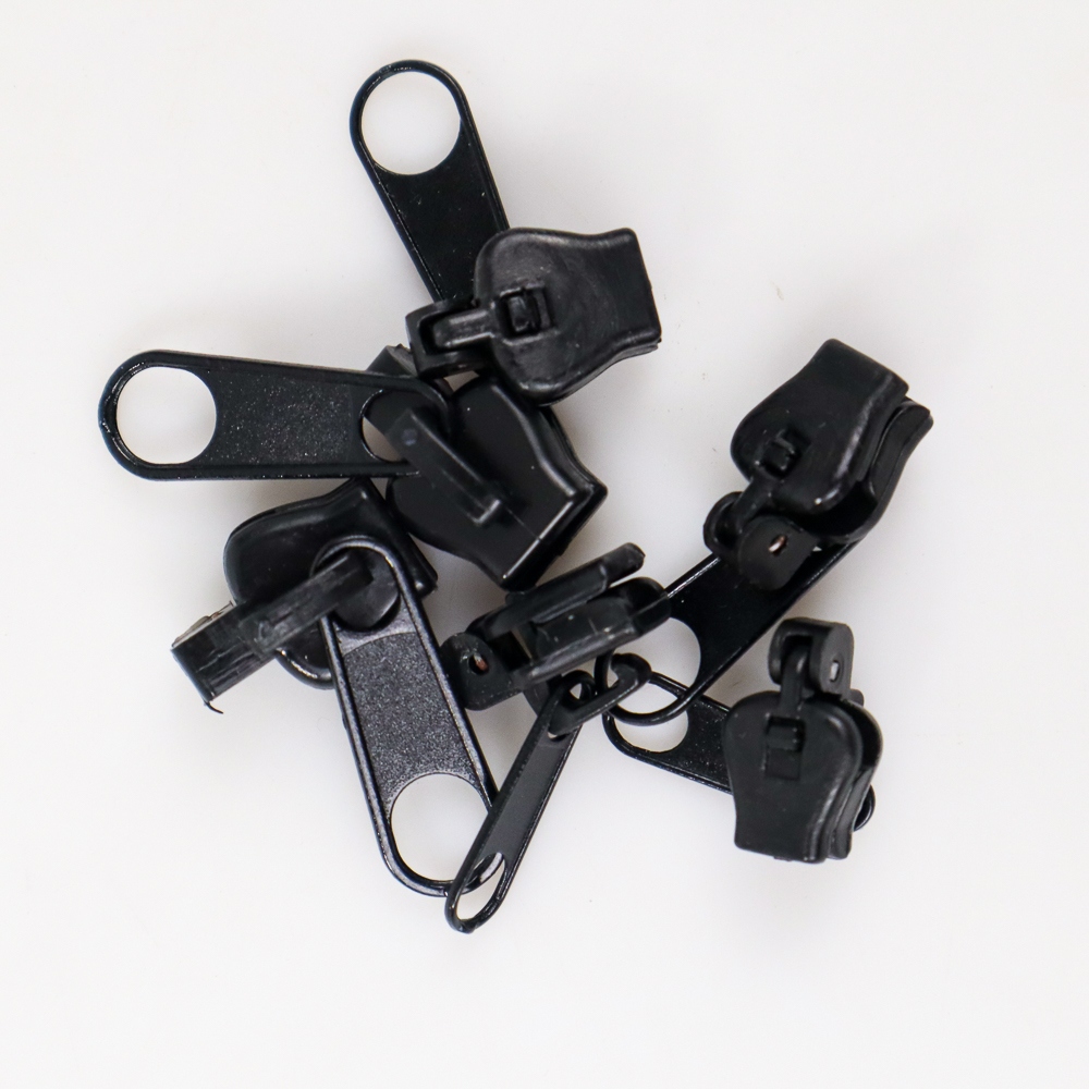 Ritsleting Pengganti Zipper Replacement Repair Kit 6 PCS - B07L - Black ...