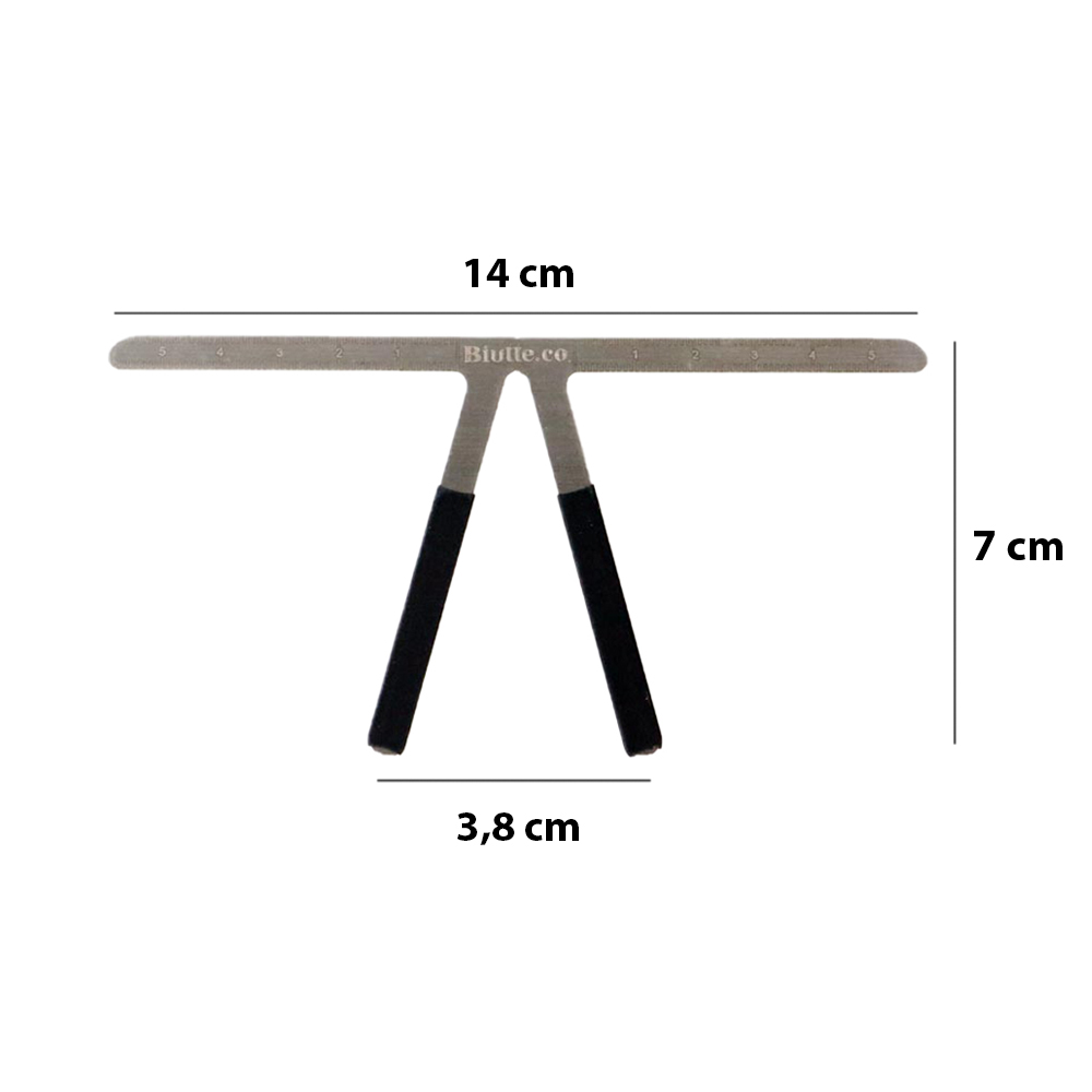 Biutte.co Penggaris Alis Eyebrow Balance Ruler Measure Shaping Tool ...
