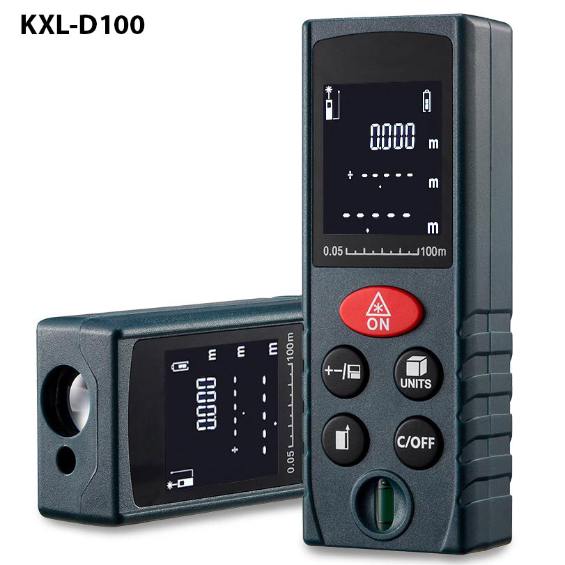 Pengukur Jarak Laser Distance Meter 100M - KXL-D100 - Black ...