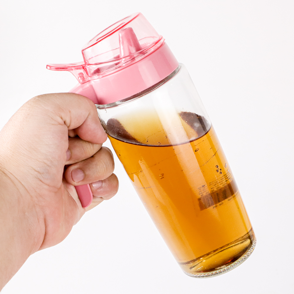 BOLIYOUHU Botol Minyak Serbaguna Seasoning Glass Jar Multi Warna 550ml ...