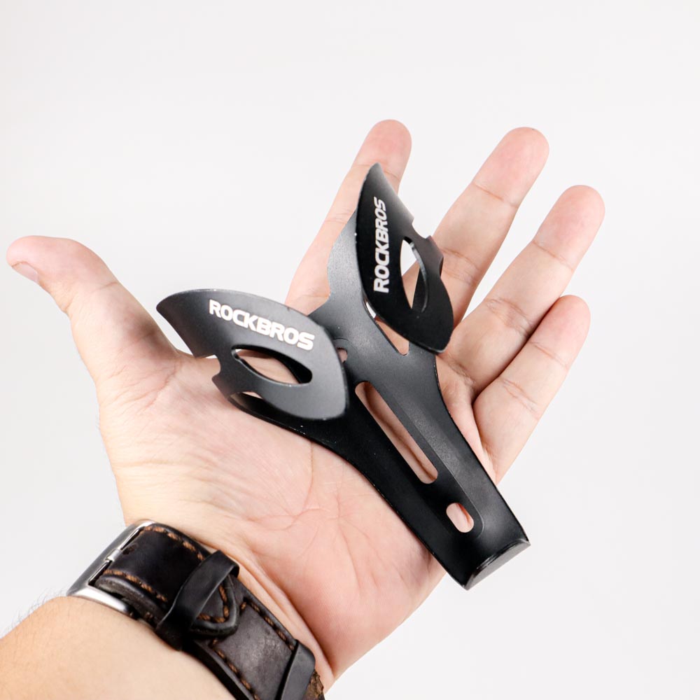 ROCKBROS Holder Botol Minum Sepeda Aluminium - Style 2 - Black ...