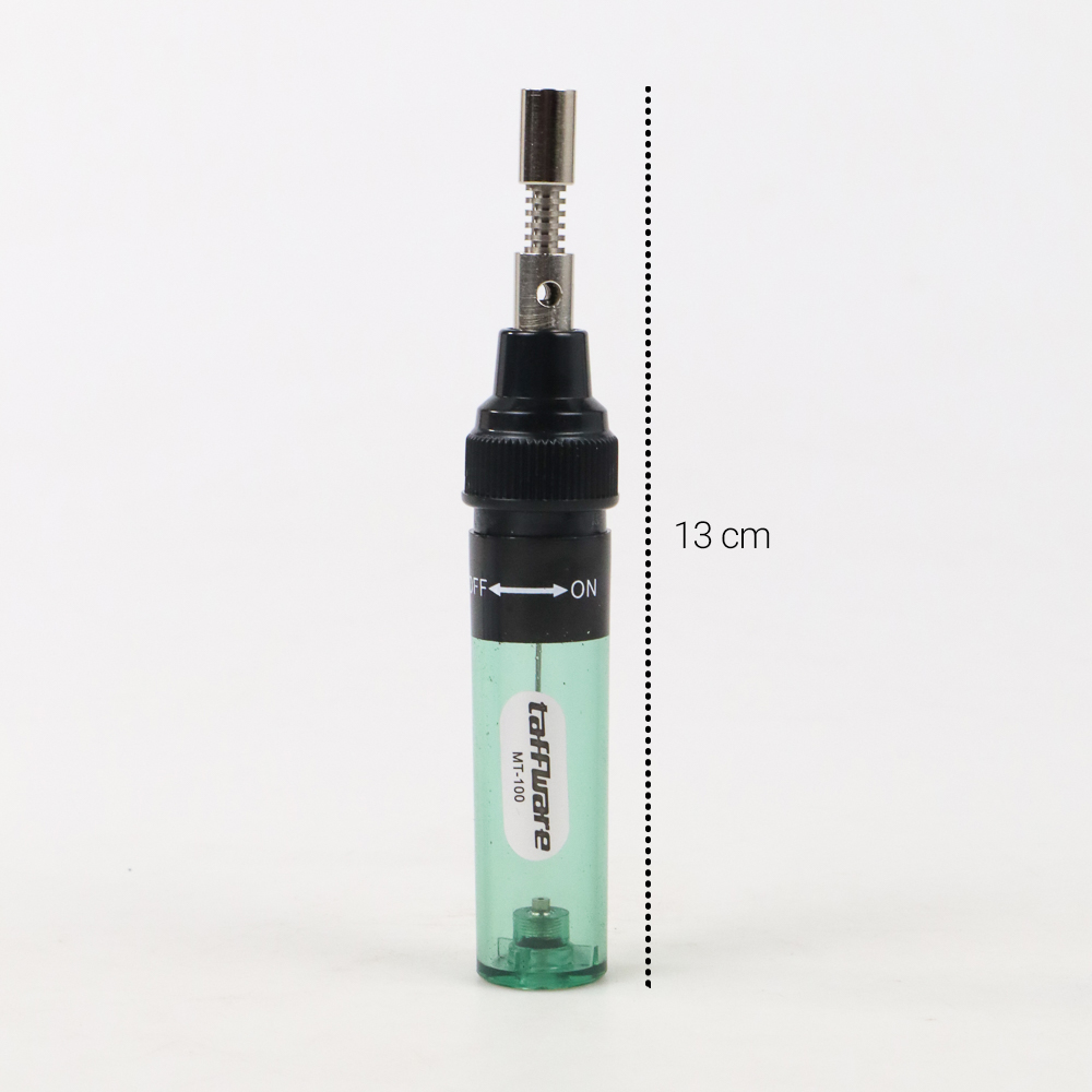 Taffware Solder Gas Butane Portable Iron Pen - MT-100 - Black ...