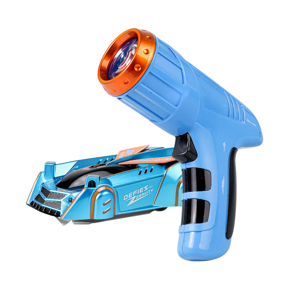 Runion Mainan Mobil RC Car Laser Tracking Anti Gravity 1:24 - R-712S - Blue