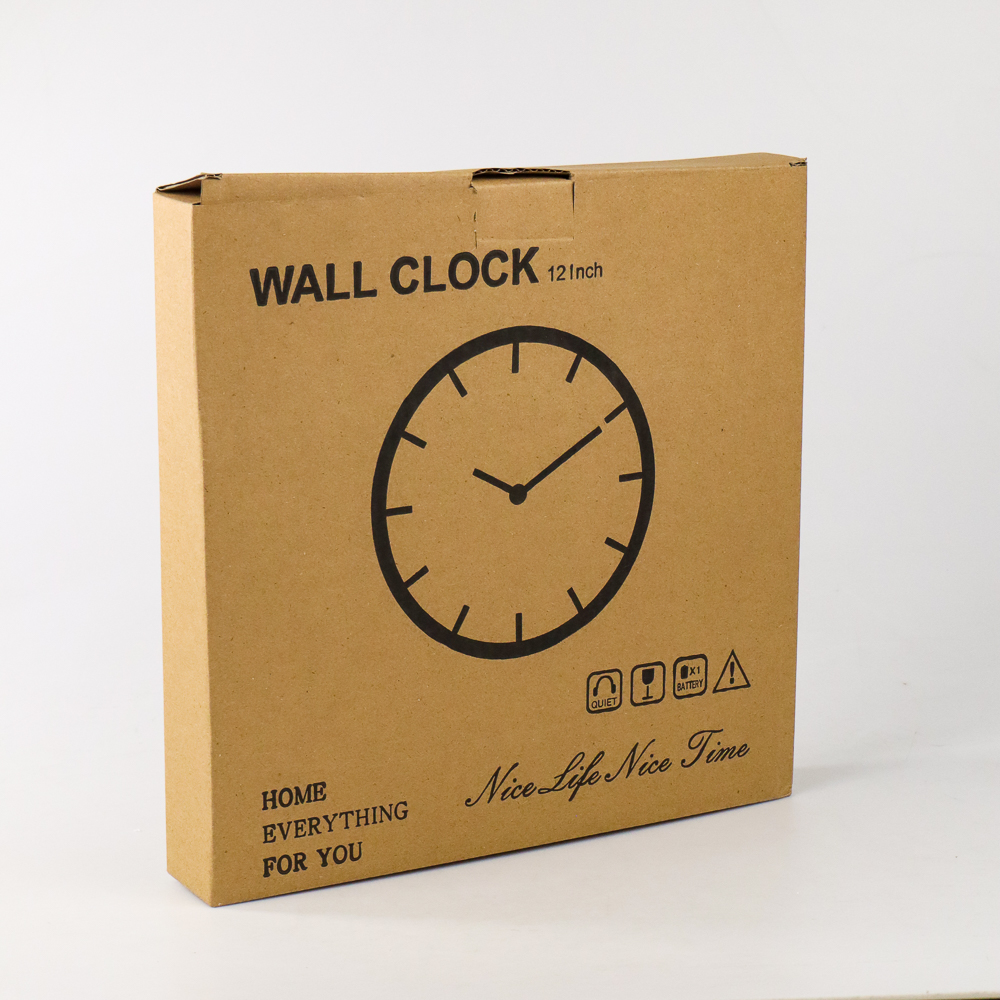 VOSARREA Jam Dinding Quartz Creative Design Simple Modern 30cm - E163 ...