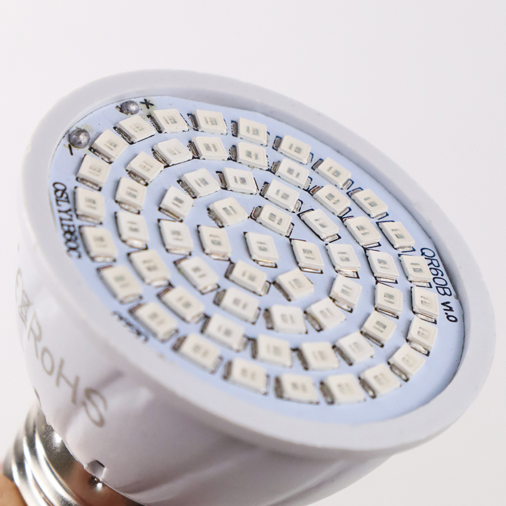 SPSCL Lampu Tanaman Grow Light LED Hidroponik 2 Color Spectrum E27 ...