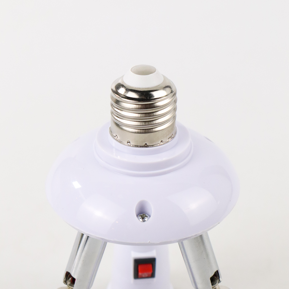 ASMTLED Fitting Lampu Bohlam Studio LED Cabang 3 with Switch 220V E27 ...