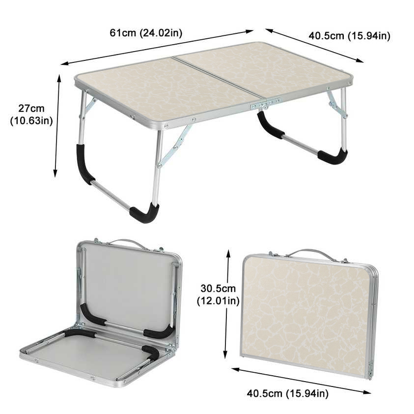 Luckyway Meja Lipat Multifungsi Foldable Portable Laptop Picnic Desk ...