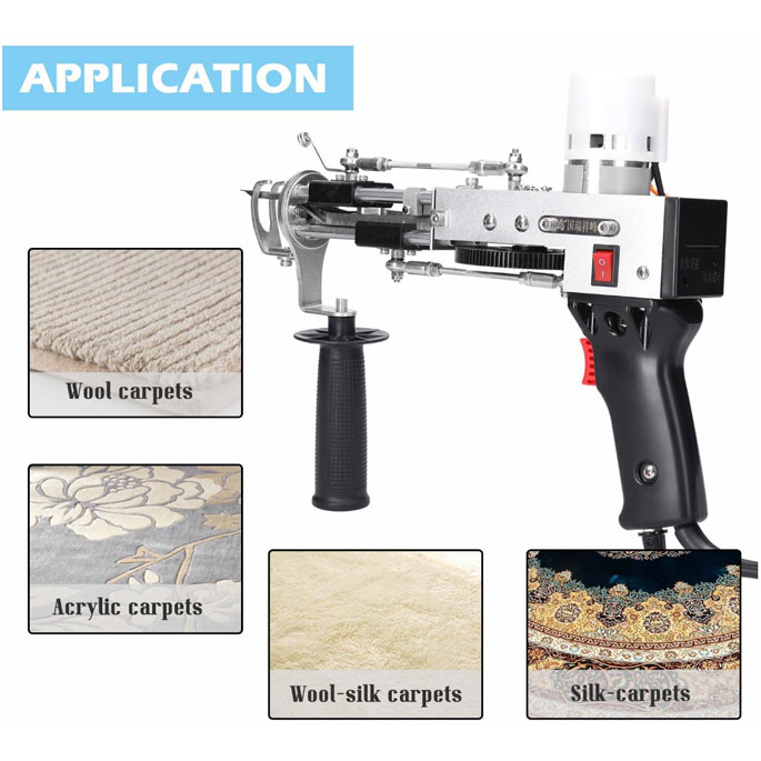Vevor Electric Carpet Maker Machine Kit Generic 2 In 1 Upgrade Electric ...