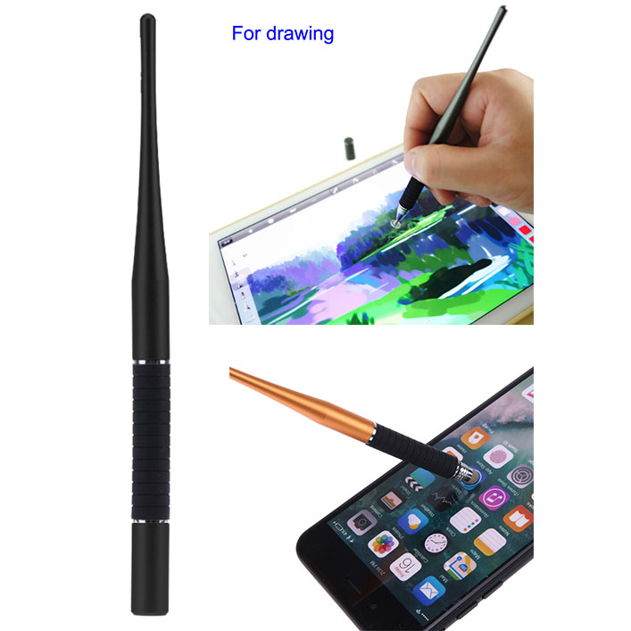 Capacitive Touch Screen Stylus Drawing Pen 2 in 1 - CYX-3604 - Black