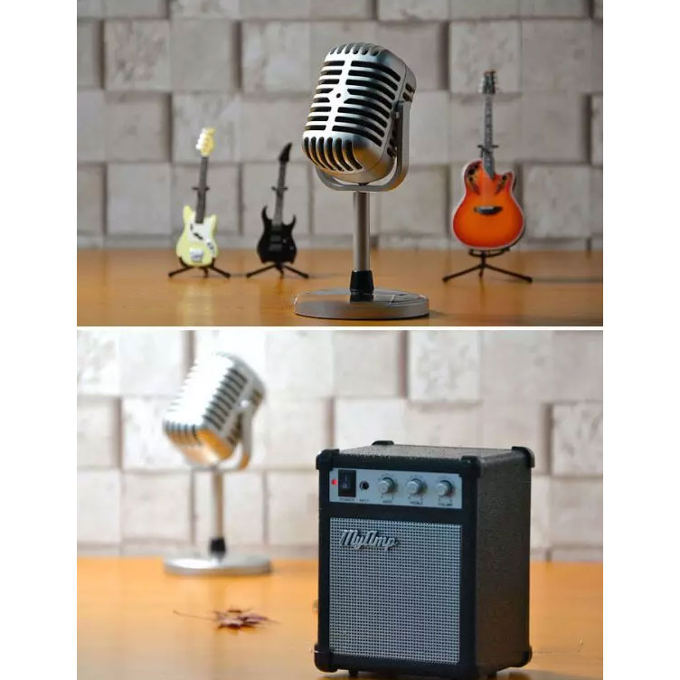 TaffSTUDIO Microphone Condenser Classical Design Vintage Retro - C01U ...