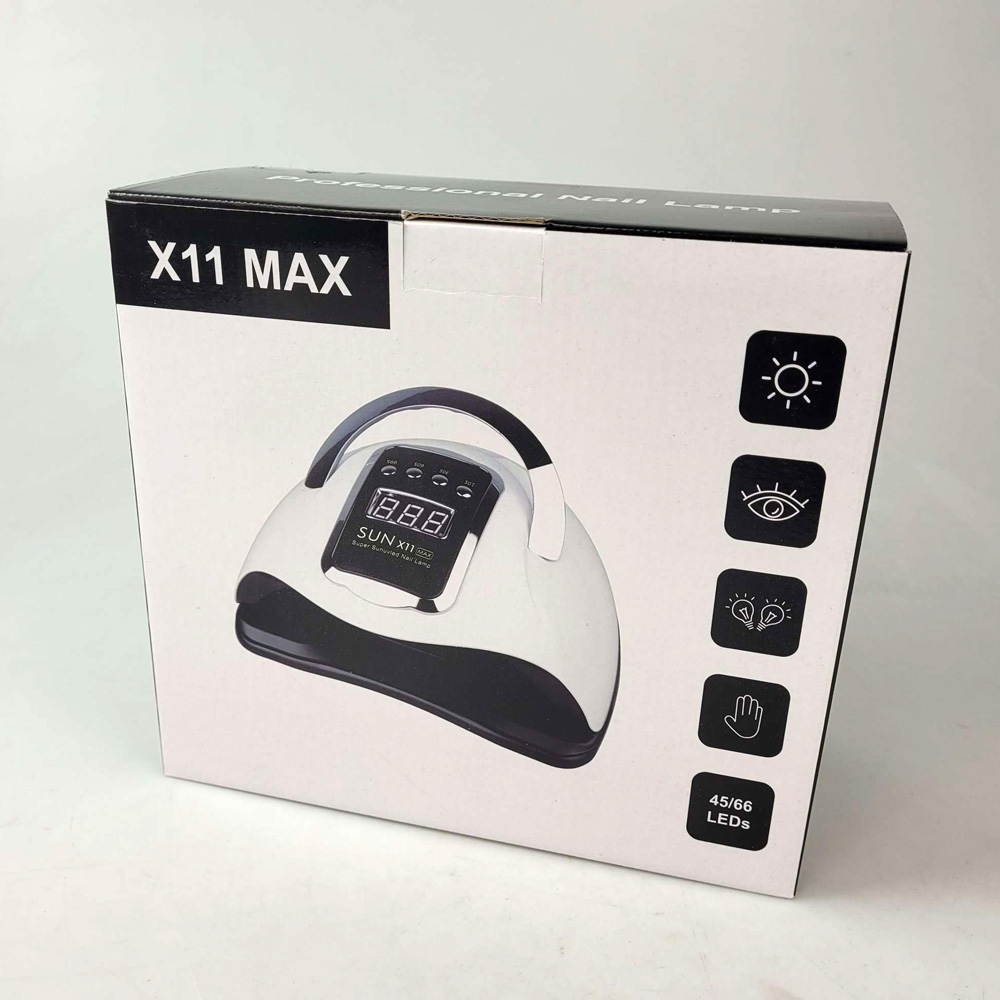 SUN Pengering Kutek UV Lamp Nail Dryer Sensor with LCD Display - X11 ...
