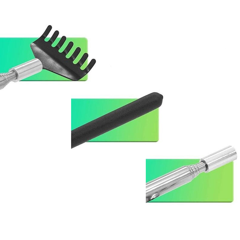 UOYOTT Alat Garuk Punggung Rake Scratcher Stainless Steel - UOS01 ...