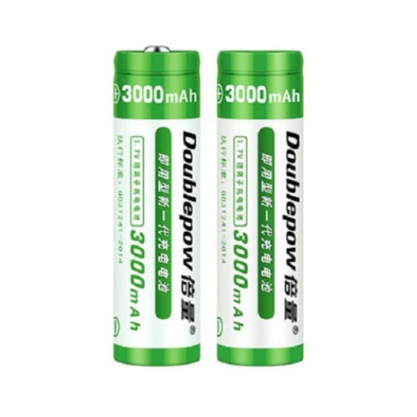 Doublepow Baterai 18650 Rechargeable 3.7 V 3000 mAh 2 PCS - DP18650 ...