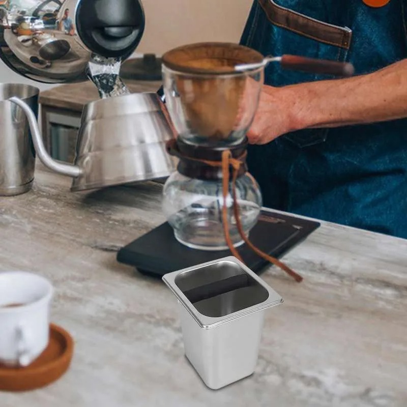 One Two Cups Wadah Ampas Kopi Espresso Knock Box Container L - KB3 ...
