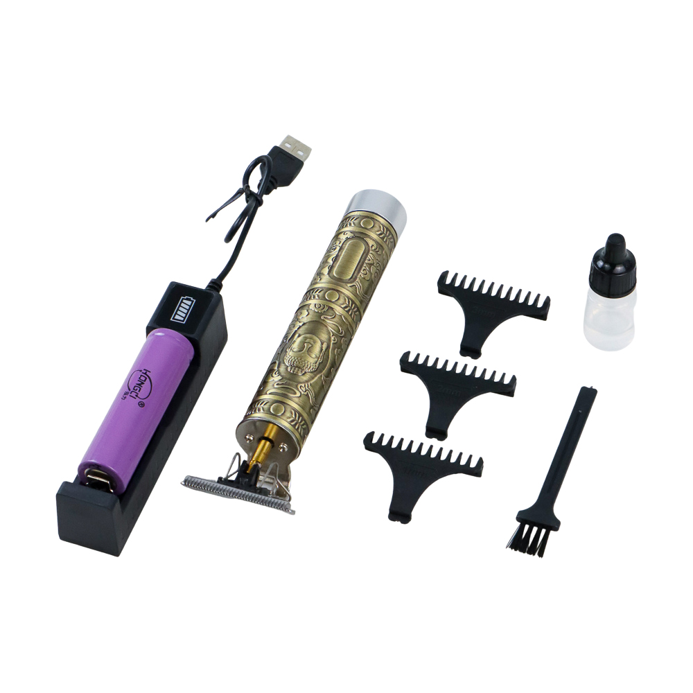 Vip Alat Cukur Elektrik Hair Clipper Vintage Buddha Ws T99 Golden
