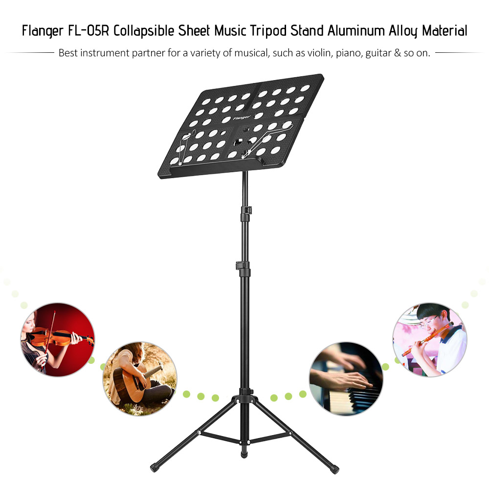 Flanger Stand Teks Lagu Partitur Sheet Musik 180 Derajat Adjustable ...