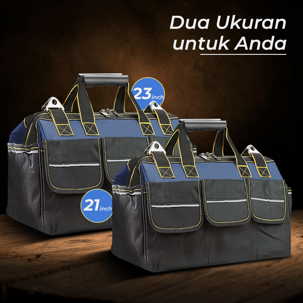 Tas Perkakas Storage Tool Bag Waterproof Wear Resistant 23 Inch ...