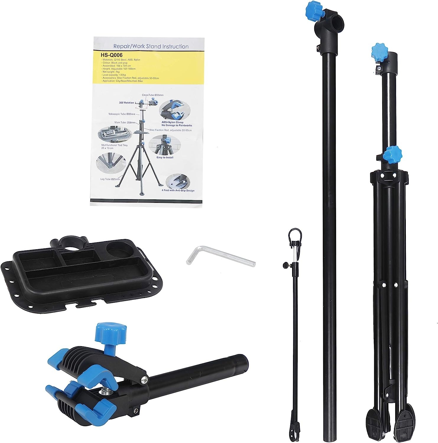 KingsWay Alat Perbaikan Rangka Sepeda Bike Repair Stand Foldable - K-50 ...