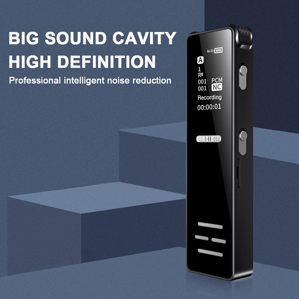 Kizocay Perekam Suara Portabel Voice Recorder Noise Reduction 1536Kbps ...