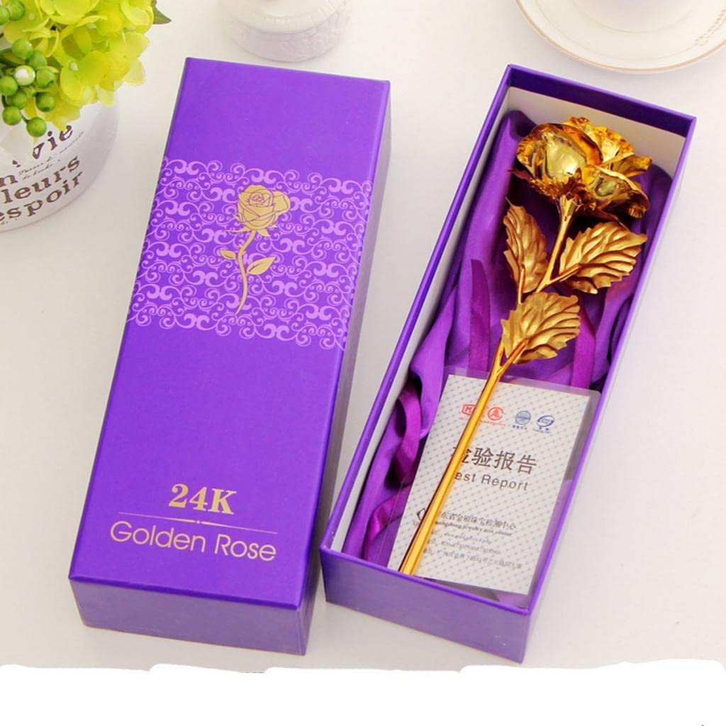 Smiles Gift Bunga Mawar Dekorasi Artificial Gold Foil Flower 24K - AF24 ...