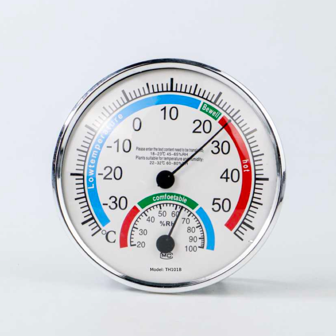 Taffware Analog Thermometer Hygrometer Temperature Humidity - TH101B ...