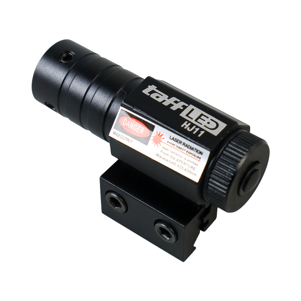 TaffLED Tactical Red Dot Laser Gun Mount Airsoft Rifle 11/20mm - HJ11 ...
