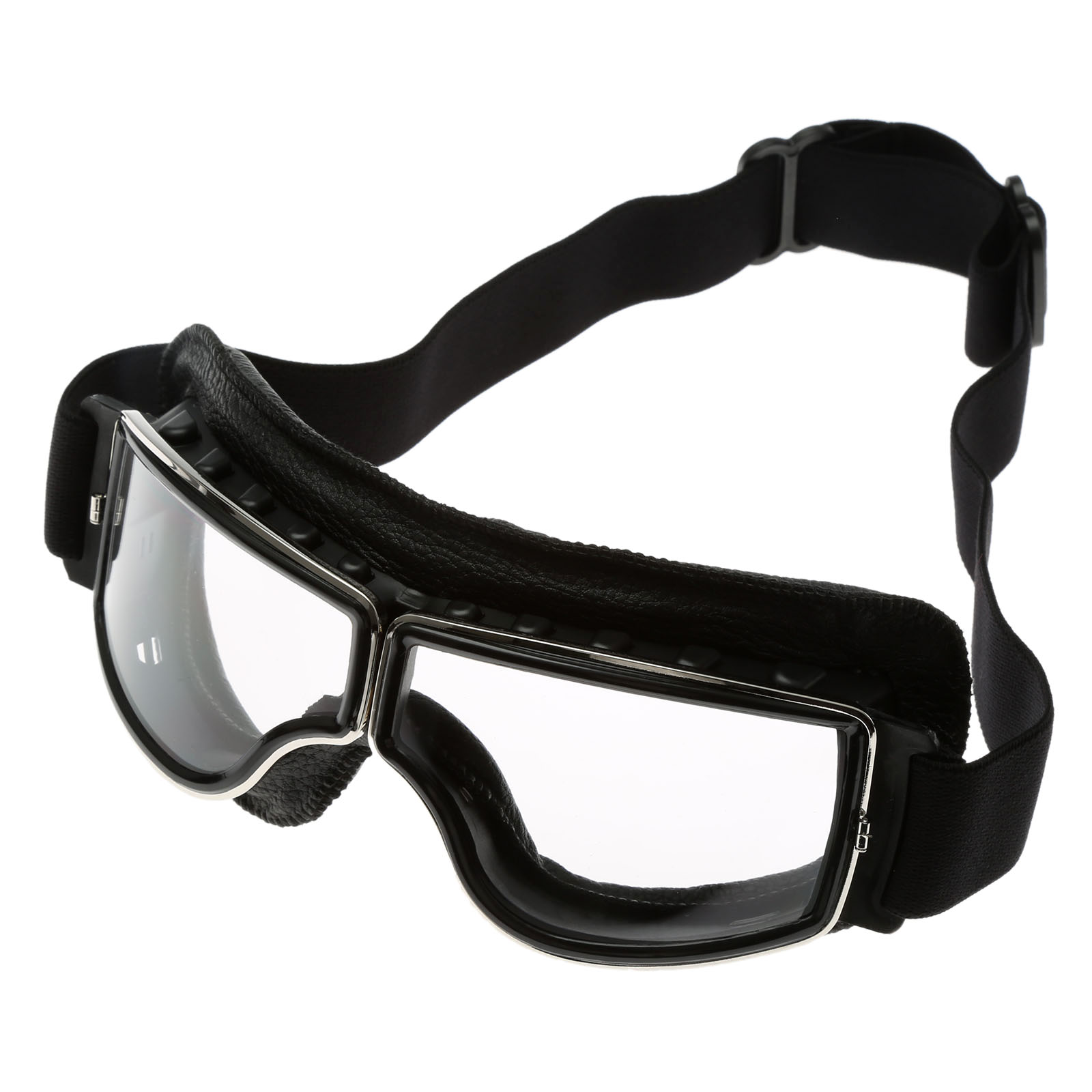 ORZIE Kacamata Motor Motorcycle Safety Goggles Foldable Vintage - OZ-15 ...