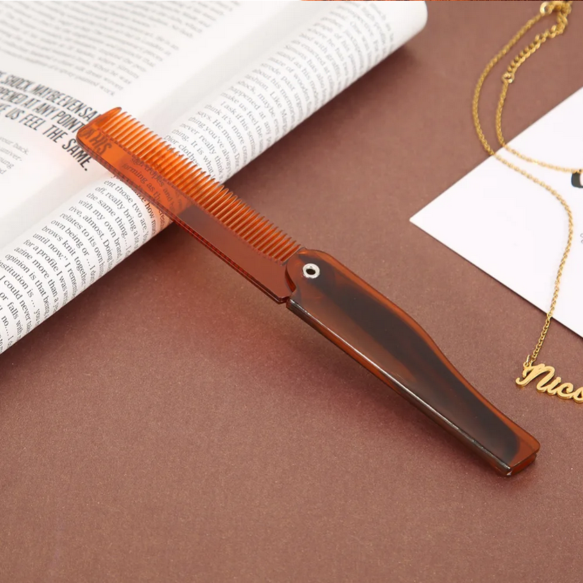 DK Sisir Rambut Lipat Foldable Pocket Hair Comb - HC002 - Black ...