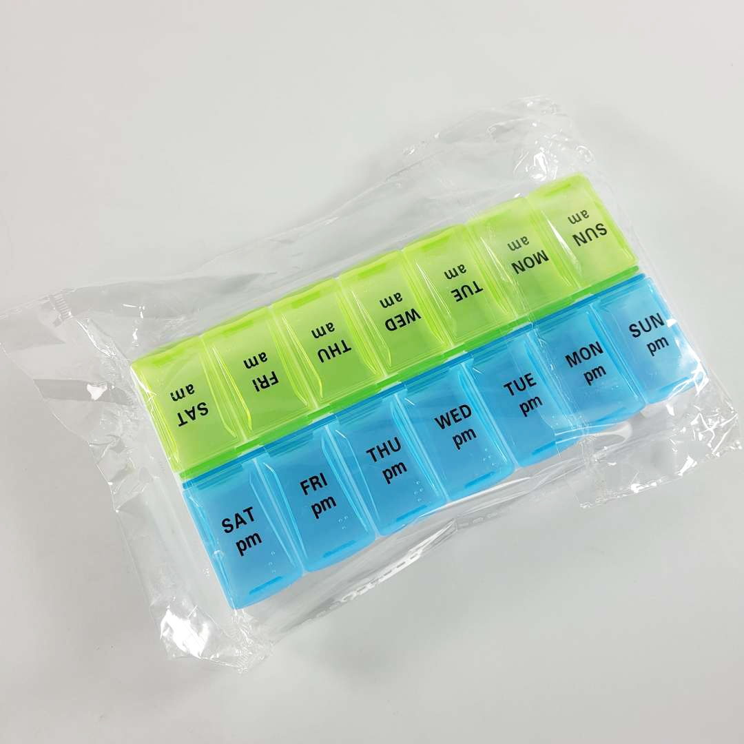 FirstDay Kotak Obat 7 Hari Siang Malam Medicine Tablet Capsule Storage ...