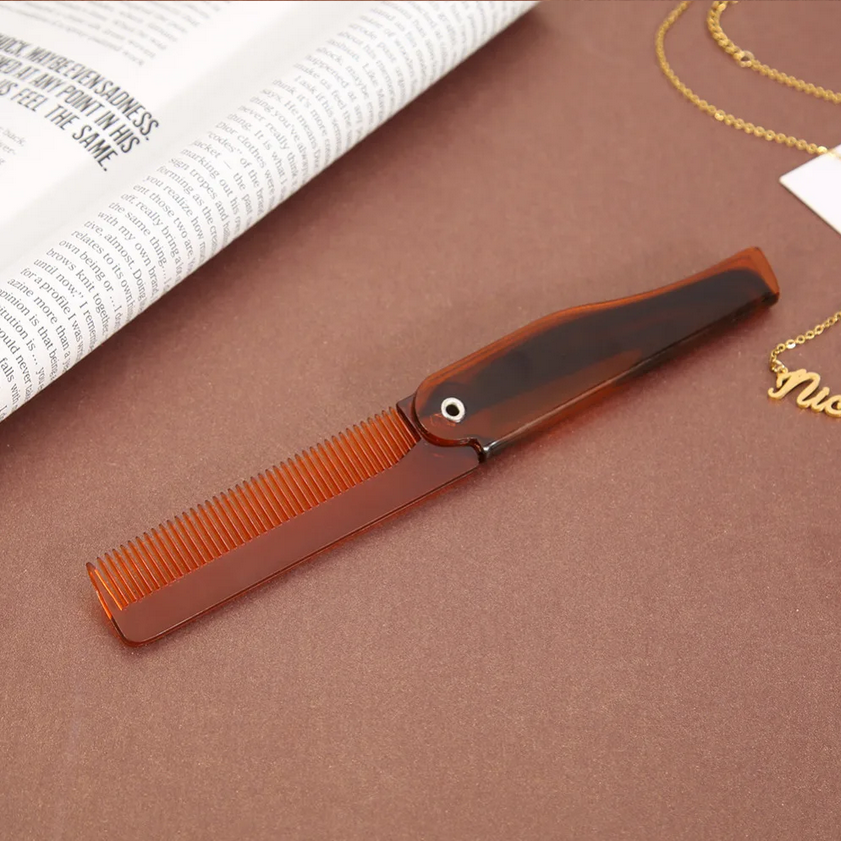 DK Sisir Rambut Lipat Foldable Pocket Hair Comb - HC002 - Black ...