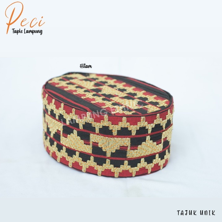 Lampung Ethnica Kopiah Songkok Peci Asli Motif Tapis Lampung 8 - LE812 ...